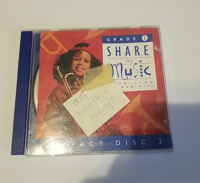 SHARE THE MUSIC-GRADE 2 Compact Disc 2 Macmillan-McGraw-Hill School ...