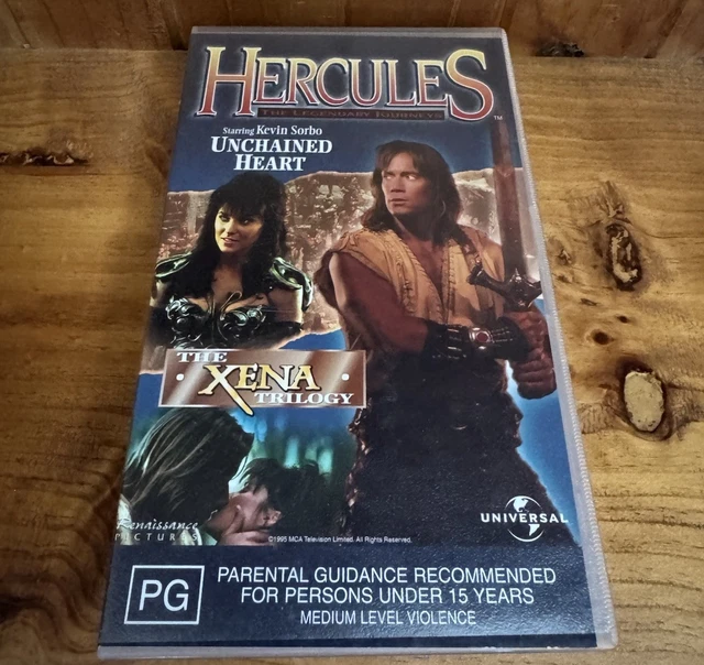 HERCULES THE LEGENDARY Journeys Unchained Hearts VHS £11.25 - PicClick UK