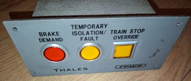 TPWS CONTROL PANEL from a Merseyrail Class 507 train £20.00 - PicClick UK