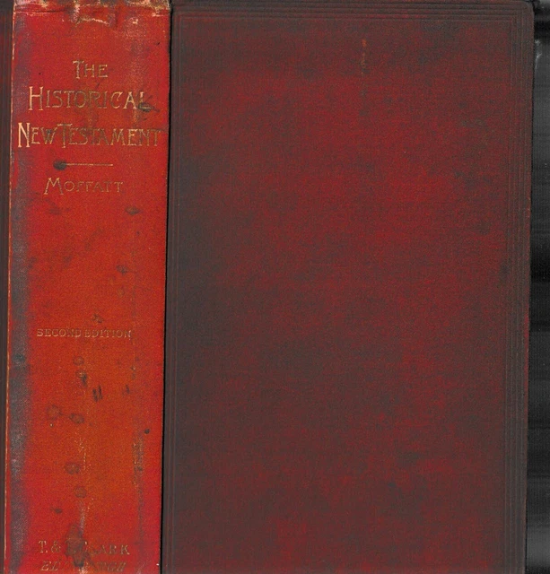 THE HISTORICAL NEW Testament (James Moffatt) £2.99 - PicClick UK