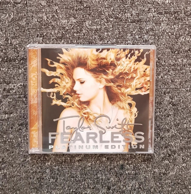 Taylor Swift Fearless Deluxe Platinum Edition 1 Cd And Dvd Set Rare Eur