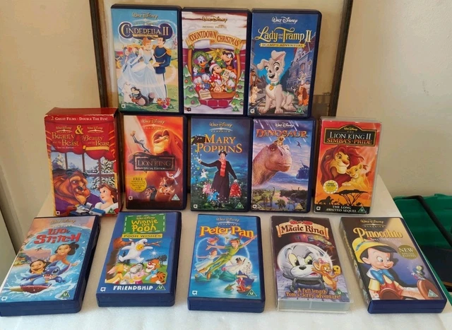 DISNEY CLASSIC VHS Bundle - 14 VHS Tapes £16.31 - PicClick UK