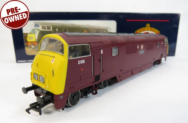 OO GAUGE BACHMANN 32-056 Class 42 Warship Loco BR Maroon D806 Cambrian ... OO GAUGE BACHMANN 32-056 Class 42 Warship Loco BR Maroon D806 Cambrian ...
