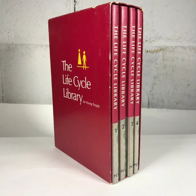 LIFE CYCLE LIBRARY for Young People Vintage Sex Education Books Vol 1-4 ...