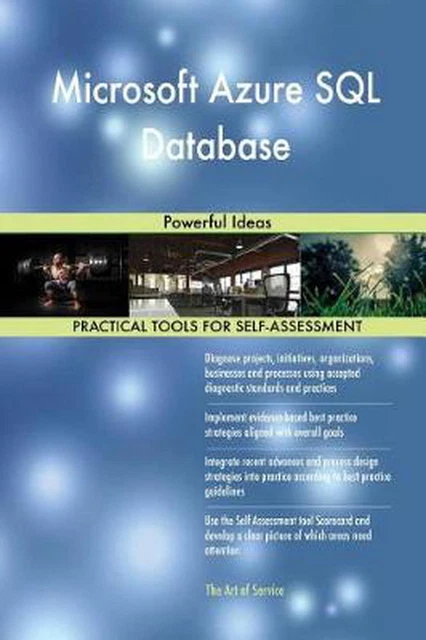 MICROSOFT AZURE SQL Database: Powerful Ideas by Gerard Blokdyk (English ...
