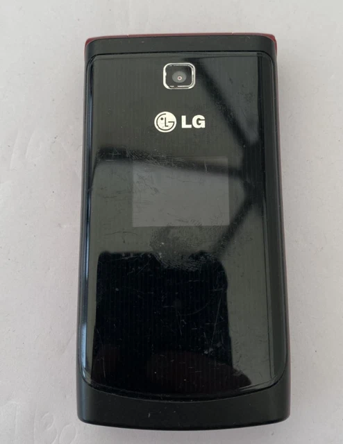 LG A133 - Black Red (Unlocked) Mobile Phone Flip Fold £34.95 - PicClick UK