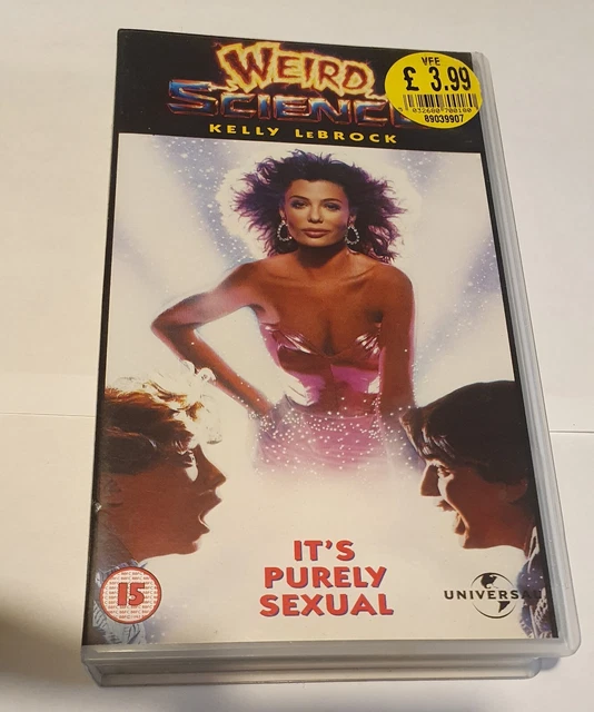 WEIRD SCIENCE (VHS) 1985 Kelly LeBrock John Hughes Classic £14.99 - PicClick UK