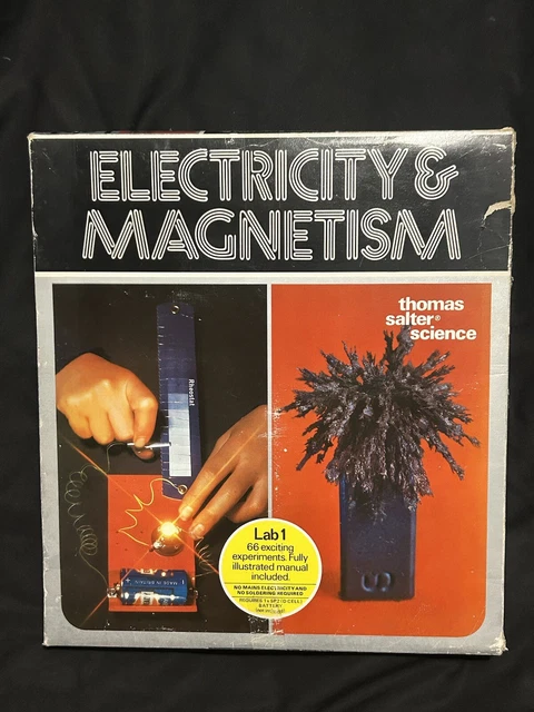 VINTAGE 1970S THOMAS Salter Science electricity Nearly Complete. VERY ...