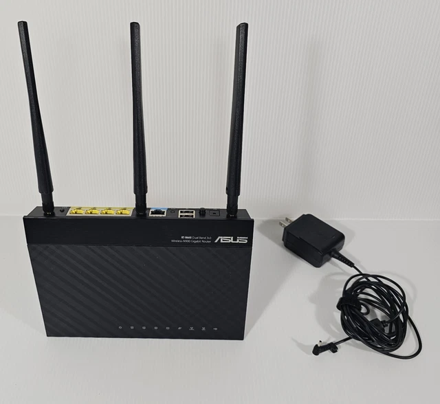 ASUS RT-N66U 450 Mbps 4-Port Gigabit Wireless N Router $18.99 - PicClick