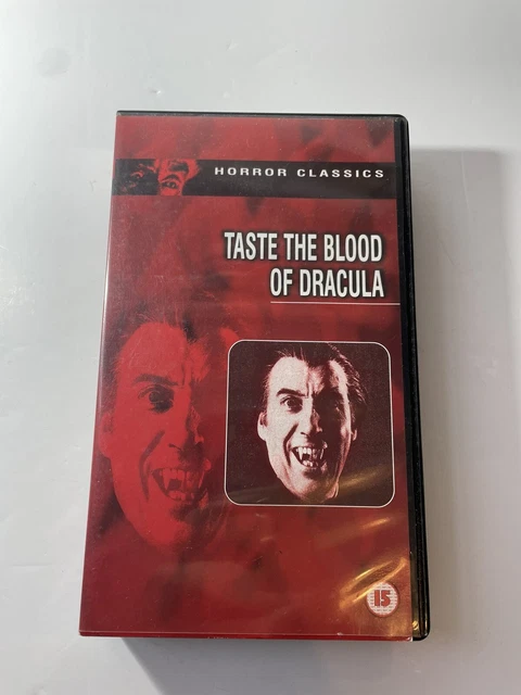 TASTE THE BLOOD Of Dracula Vhs Video Horror Classics 1970 Christopher ...