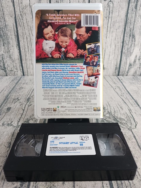 STUART LITTLE (VHS, 2000, Columbia) Michael J. Fox - Pre-Owned, Good ...