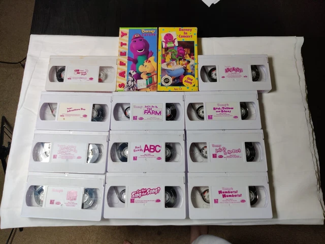 BARNEY VHS LOT- 13 Tapes EUR 53,96 - PicClick FR