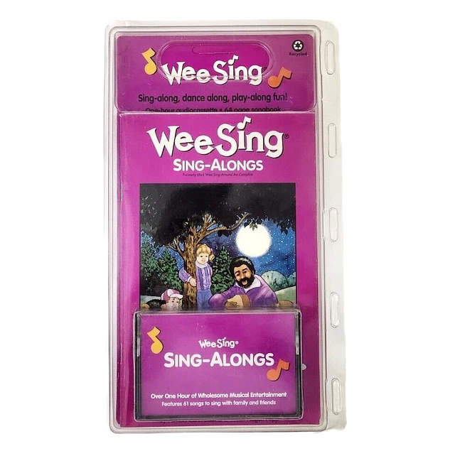 WEE SING ALONGS Campfire Children's Songs Vintage 1990 Cassette Tape ...