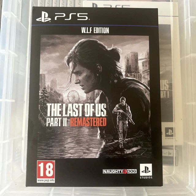 THE LAST OF Us Part II Remastered WLF Edition PS5 NEW & SEALED TLOU2 £190.00 - PicClick UK