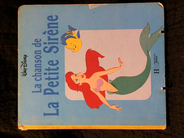 WALT DISNEY - La petite sirène - Livre cartonné (117R16) EUR 8,90 - PicClick FR