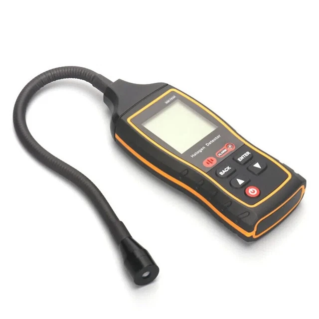 DETECTOR DE GAS halógeno portátil para detección de gas halón en ...