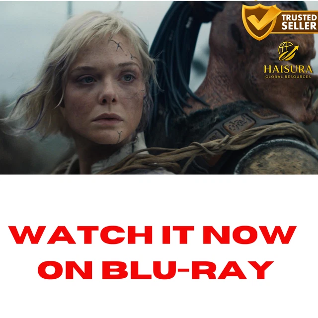 NEW PREDATOR: BADLANDS (2025) Blu-ray 1080p Full HD ALL Region Free ...