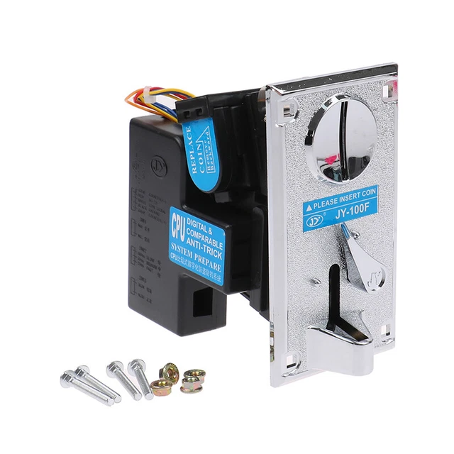JY-100F UNIVERSAL COINSLOT/MULTICOIN selector Multi Coin Acceptor ...