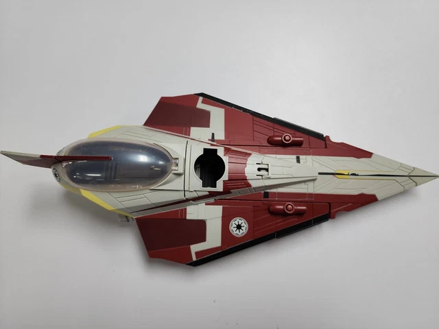 STAR WARS OBI Wan Delta Jedi Star Fighter Ship, 2008 Hasbro EUR 33,16 ...