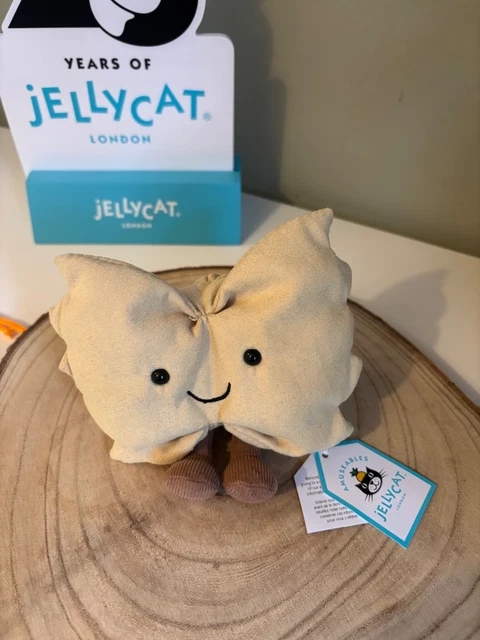JELLYCAT AMUSEABLES FARFALLE Pasta BNWT UK Plush Toy Food With Tag With ...