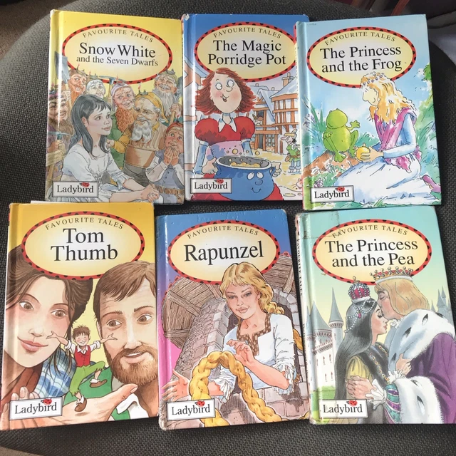 LADYBIRD SNOW WHITE Magic Porridge Princess Tom Thumb Rapunzel books ...