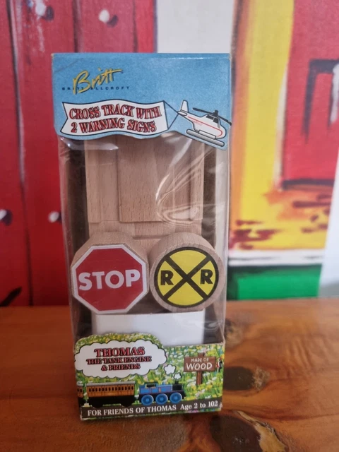 CROSS TRACK WITH 2 Warning Signs 1994 UK Box Thomas The Tank Engine ...