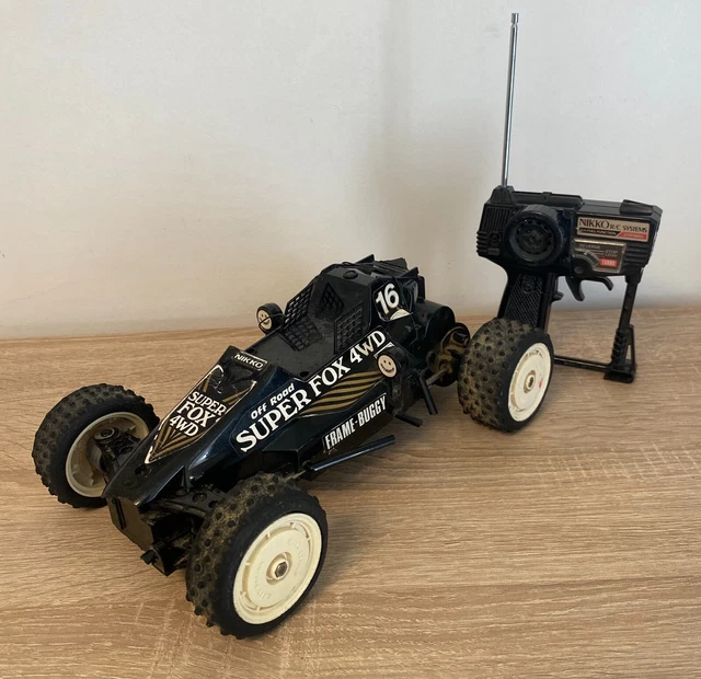 NIKKO SUPER FOX 4WD - 80’ Radio télécommandée 1/14 RC Vintage EUR 50,00 ...