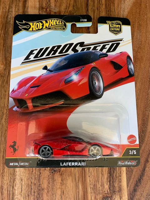 2025 HOT WHEELS Premium 🔥 Euro Speed Ferrari LaFerrari Car Culture 3/5 ...