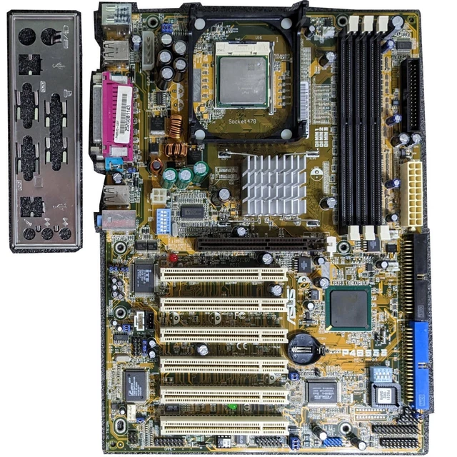 ASUS P4B533 SOCKET 478 i845E DDR200 PC Set Used £573.31 - PicClick UK