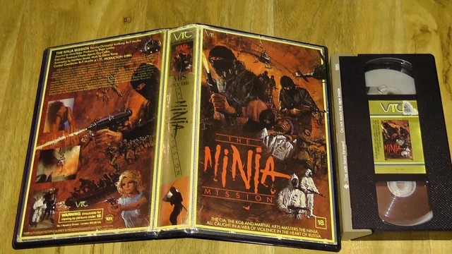 THE NINJA MISSION VHS Video Big Box Ex Rental Pre Cert VTC £5.99 ...