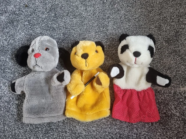 VINTAGE SOOTY AND Sweep Hand Puppets Made For Patsy B SUE AND SOOTY VGC Best On £30.00 - PicClick UK