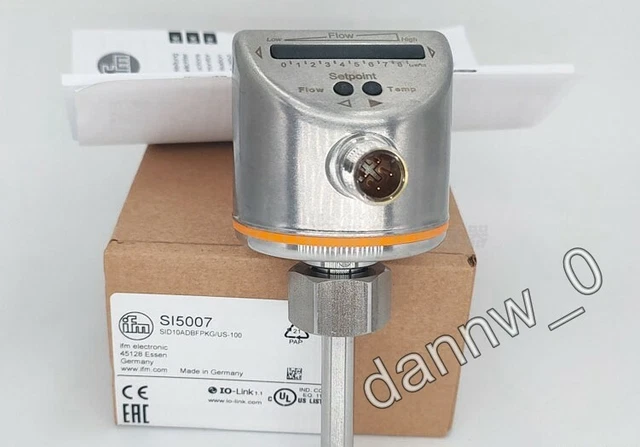 NEU IM KARTON Original IFM Electronic SI5007 Durchflussmesser Sensor ...