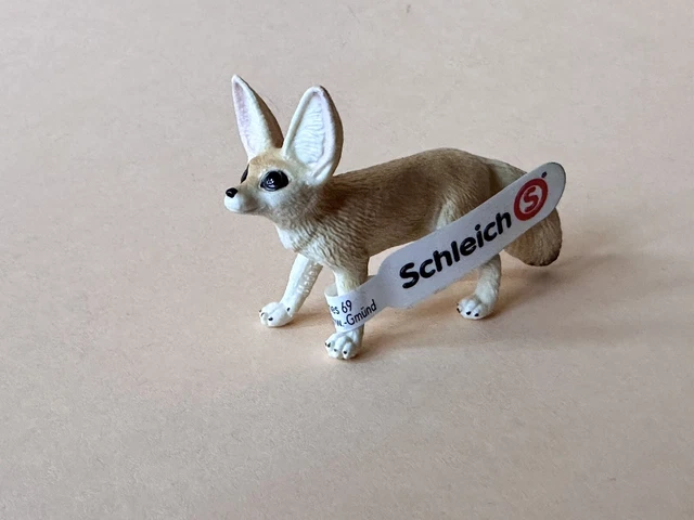 SCHLEICH WILD LIFE Desert Fox / Fennec Fox Toy Figure £5.50 - PicClick UK
