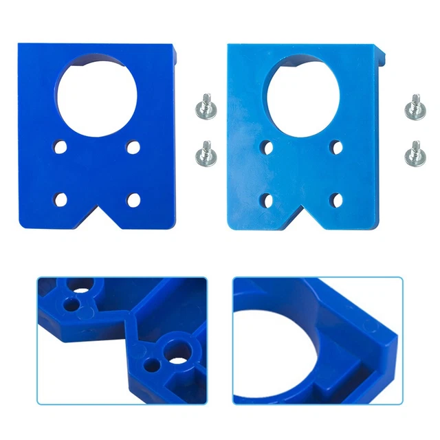 GUIDE DE FORAGE trou de charnière en plastique ABS bleu meubles outil d ...