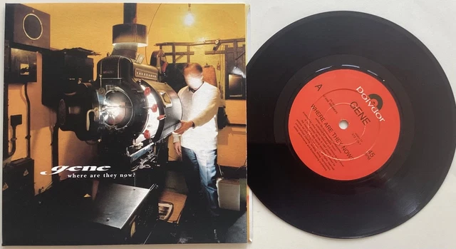 GENE - WHERE Are They Now? Rare 7" Uk 1997 Polydor Indie Britpop N Mint ...