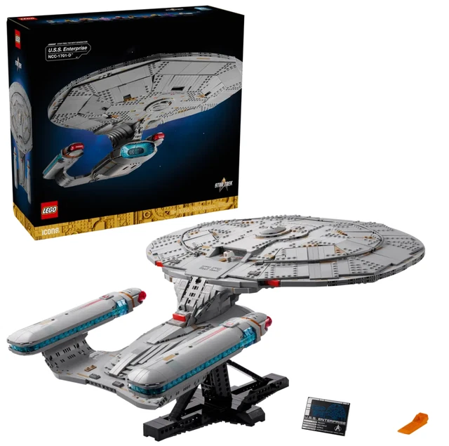 LEGO ICONS 10356 Star Trek: U.S.S. Enterprise NCC-1701-D Neu - OHNE ...