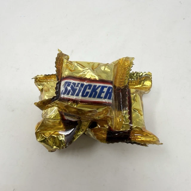 Vtg Life Size Realistic Chocolate Mini Snickers Candy Bar Mini Fun Fridge Magnet £18 08