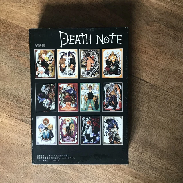 COFFRET COLLECTOR DEATH Note 59 Cartes Illustrations Originales Import ...