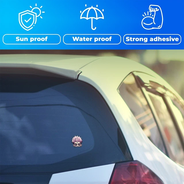 AUTOCOLLANT DÉCALCOMANIE DÉCOR Jujutsu Kaisen anime Yuji Itadori Sukuna ...