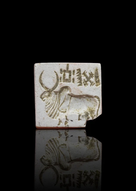 RARE ANCIENT INDUS Valley Harappa Mohenjo-Daro Steatite Script Stamp ...