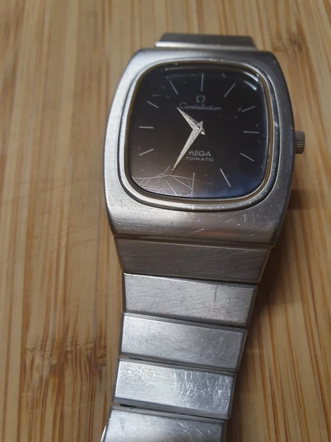 OMEGA CONSTELLATION WATCH Cal 711 Spider Dial 155.0022 Automatic Rare ...