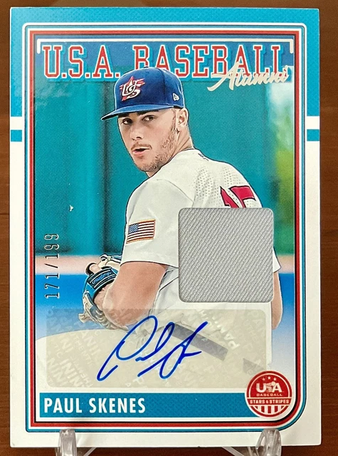 MAGLIETTA ALUMNI PAUL SKENES 2024 PANINI USA Baseball Stelle & Righe ... MAGLIETTA ALUMNI PAUL SKENES 2024 PANINI USA Baseball Stelle & Righe ...