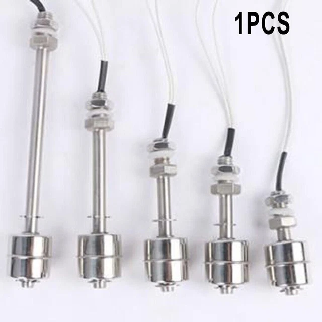 VERTICAL FLOAT SWITCH Water Level Sensor Stainless Steel Switches Range ...