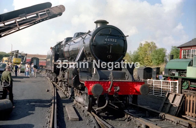 BRITISH RAIL LMS BLACK 5 STEAM LOCOMOTIVE 44932 35mm NEGATIVE/COPYRIGHT ...