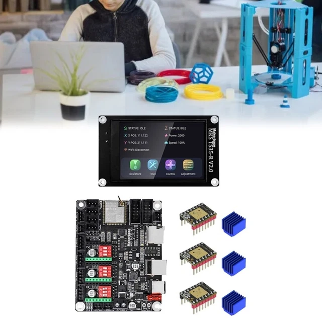 MKS DLC32 V2.1 Engraving Machine Control Board 32Bit GRBL Offline ...