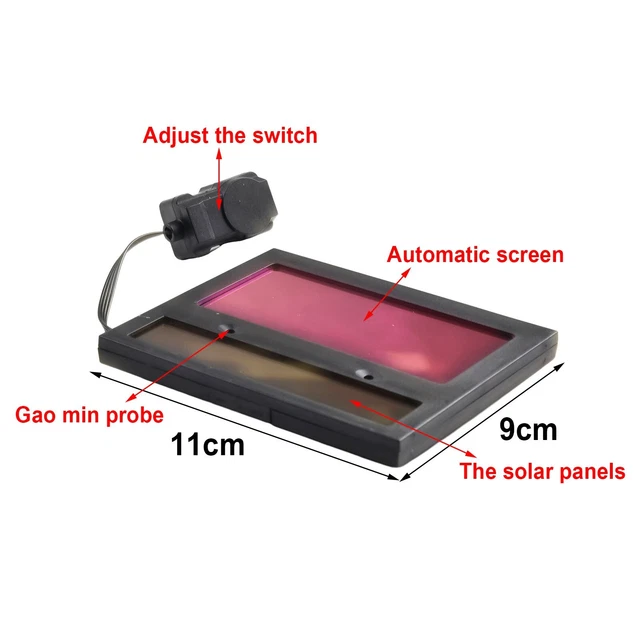 ADVANCED HIGH SENSITIVITY Arc Sensor Welding Helmet Lens TX500C Solar ...