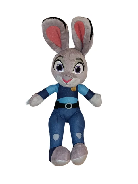 DISNEY ZOOTOPIA TALKING Officer Judy Hopps Rabbit 14" Soft Toy Plush ...