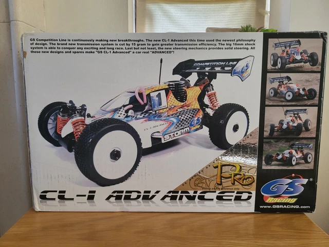 GS RACING CL-1 Advanced Pro RC Buggy - 1/8 Scale - Nitro - Big Bore ...