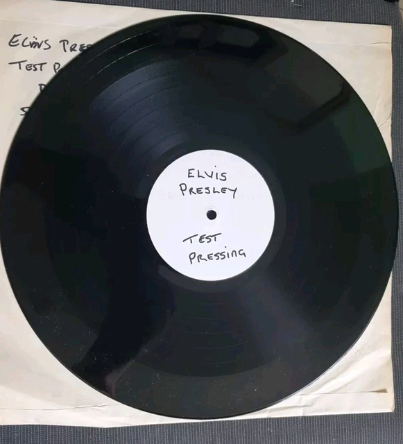 ELVIS PRESLEY TEST Pressing SUN RECORDINGS Live 1960s EUR 29,29 ...