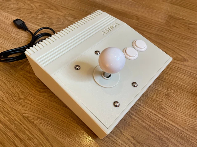 COMMODORE AMIGA CONTROLLER arcade a tema DB9/Atari Pinout EUR 82,82 ...
